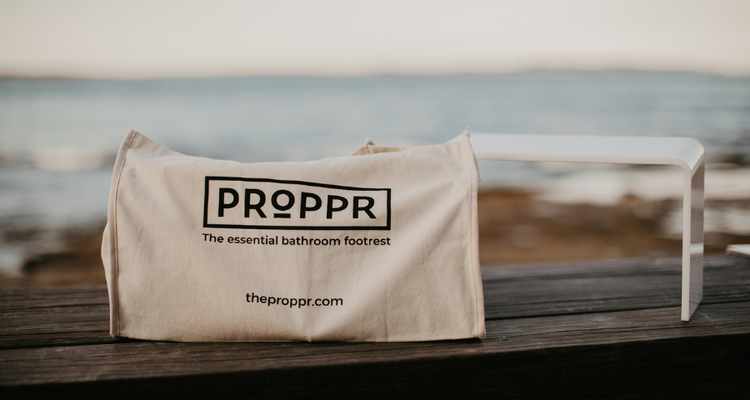 PROPPR® Toilet Foot stool - For Good Gut Health – PROPPR | Award ...