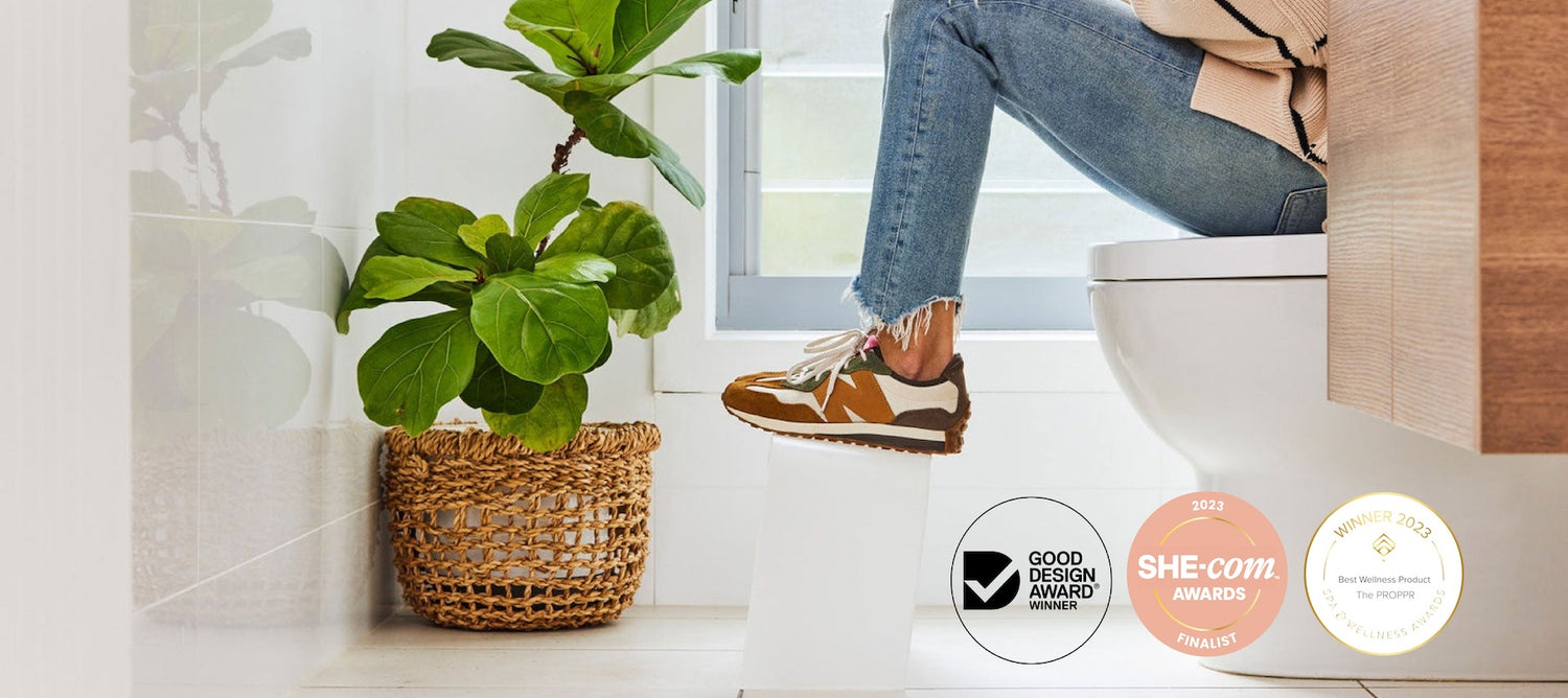 PROPPR® Toilet Foot Stool - For Good Gut Health – PROPPR | Award ...